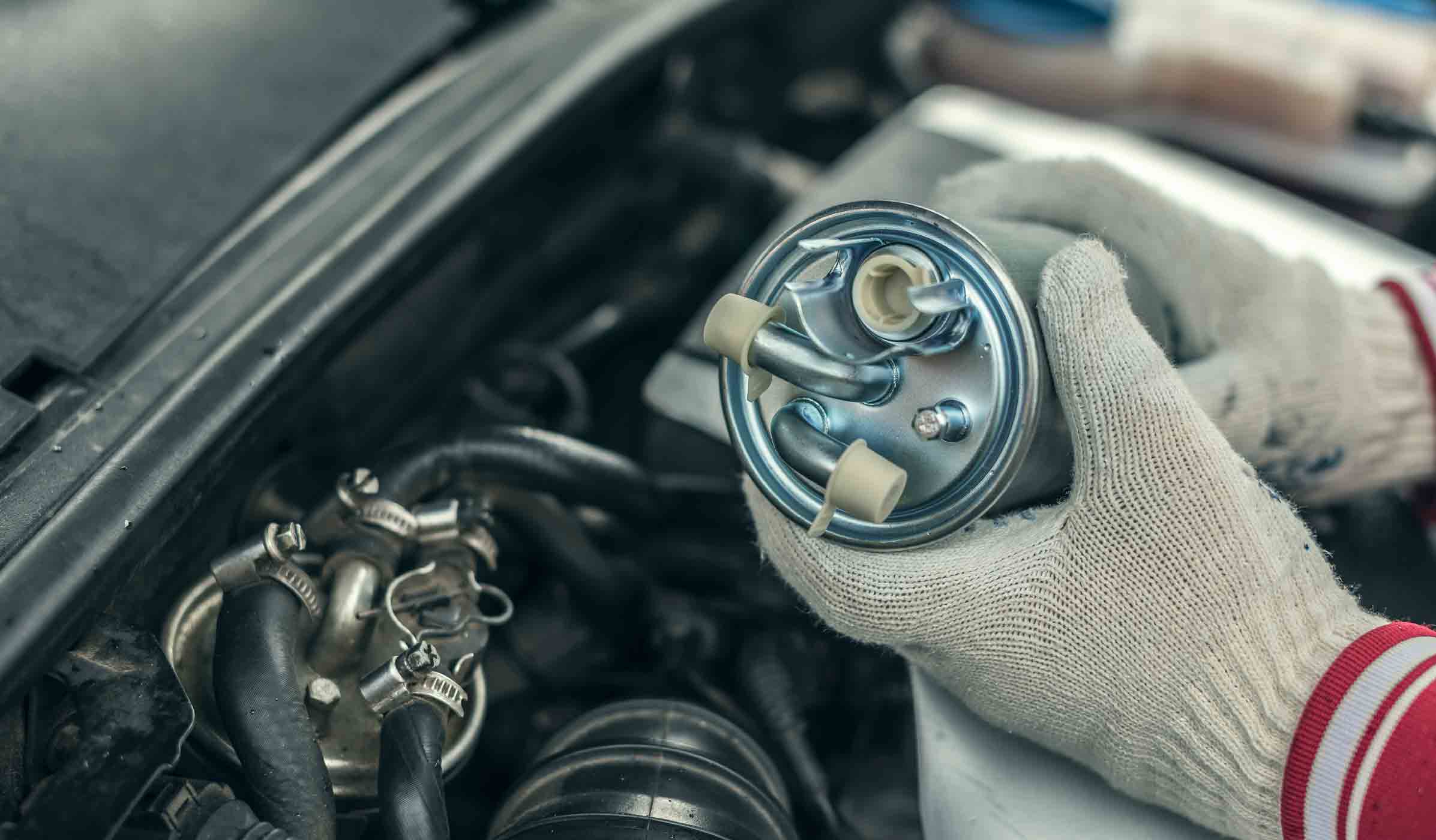 Replacing Clogged Fuel Filter - Fuel Pump U